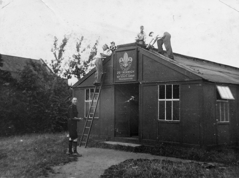 The 25th get their new Scout Hut | The Mile Cross Man